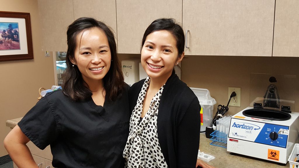 Kelly Lam shadows Evan Tran, PA for a day to help prepare her for her ...